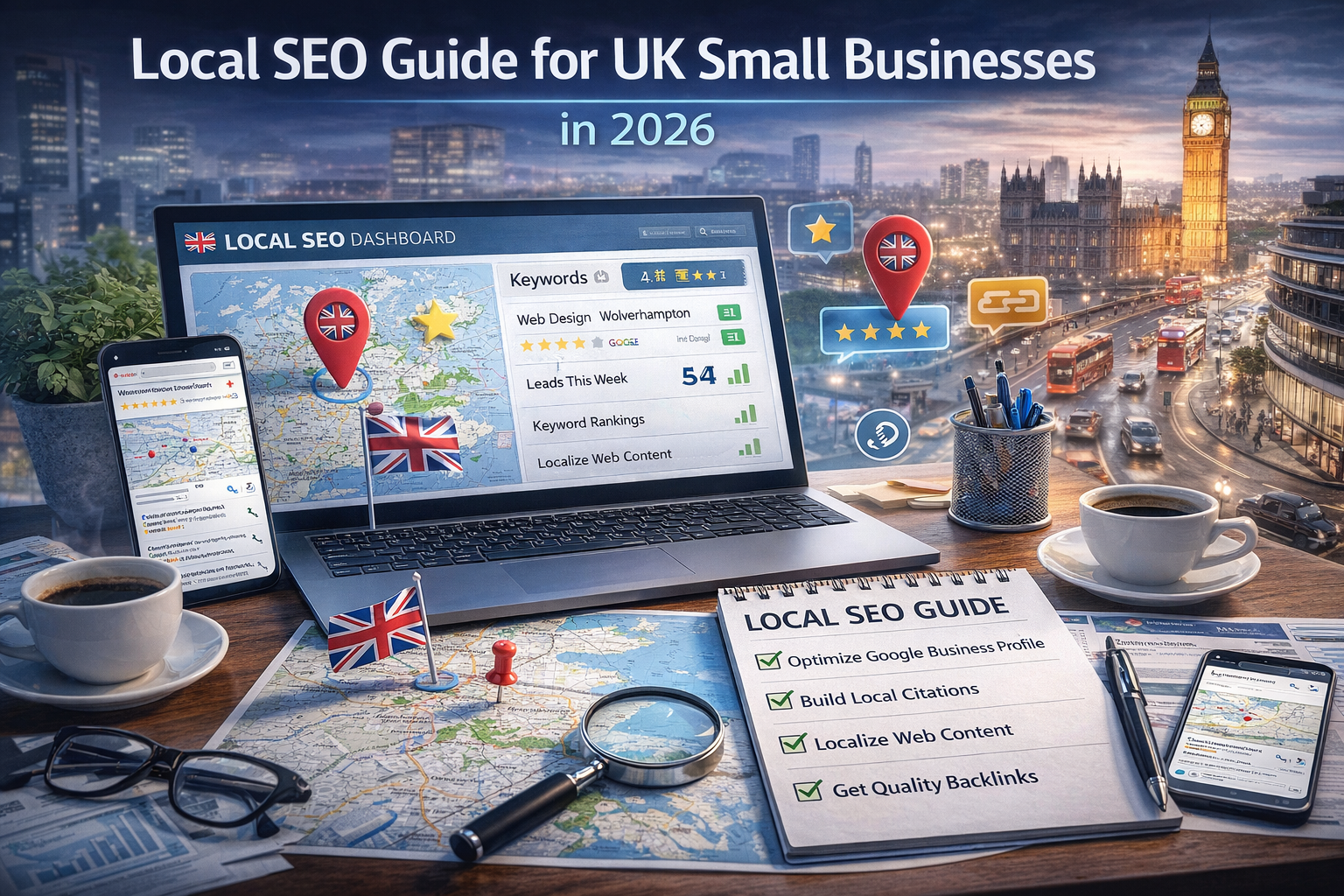 Local SEO Guide UK 2026 | How to Rank on Google Locally | VV Design